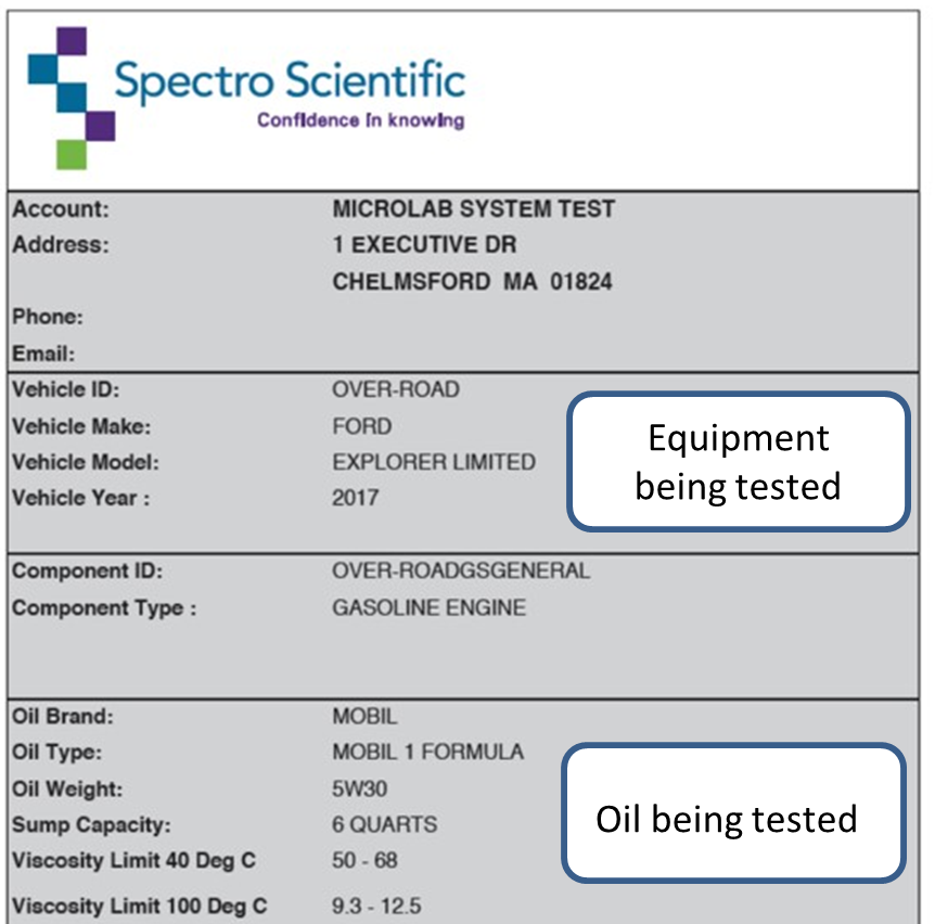 MicroLab expert system interprets oil analysis report